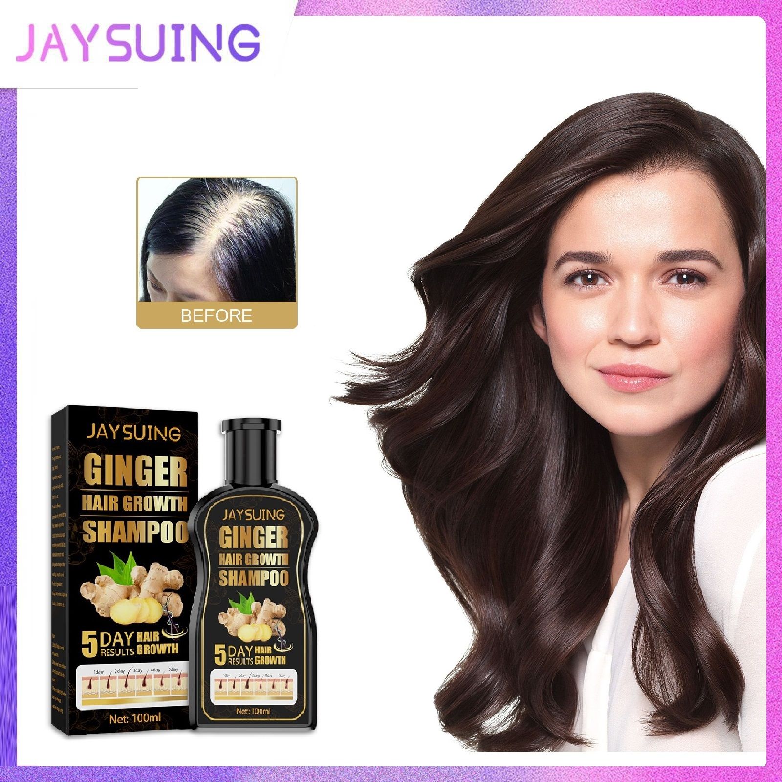 Jaysuing Ginger Hair Shampoo Oil | Jaysuing Official Website