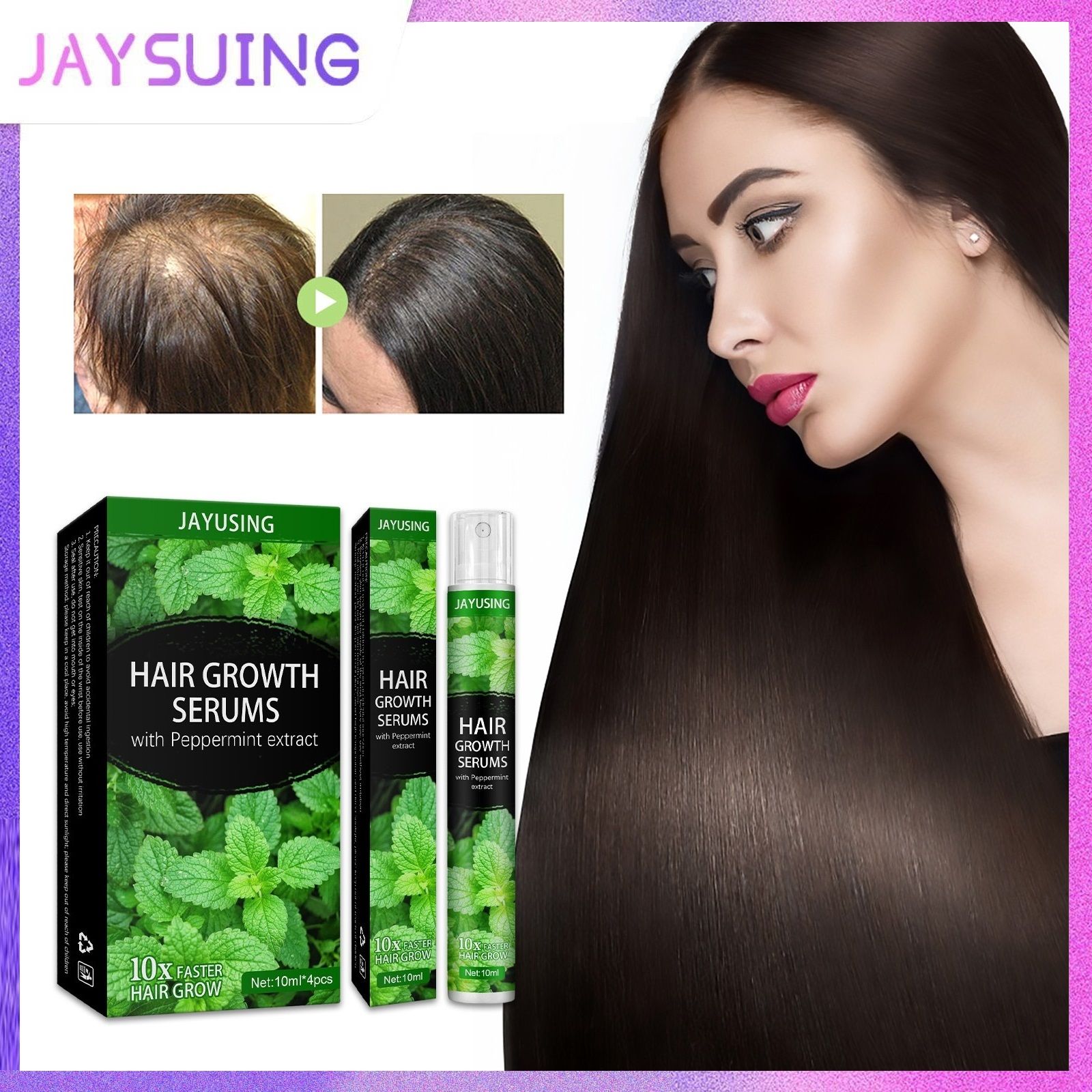 Jaysuing Peppermint Hair Growth Spray | Jaysuing Official Website