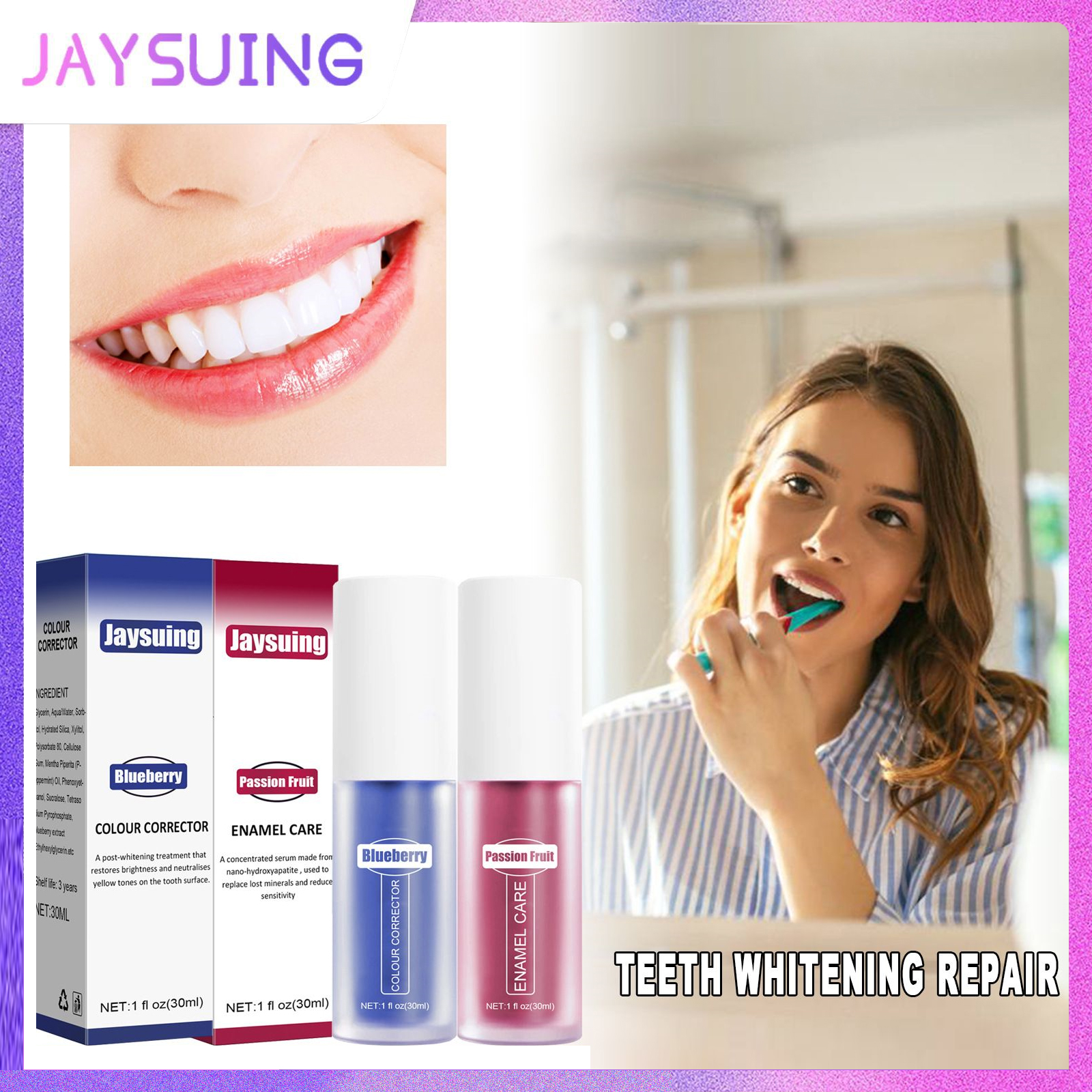 Jaysuing Teeth Whitening Cleansing Toothpaste | Jaysuing Official Website