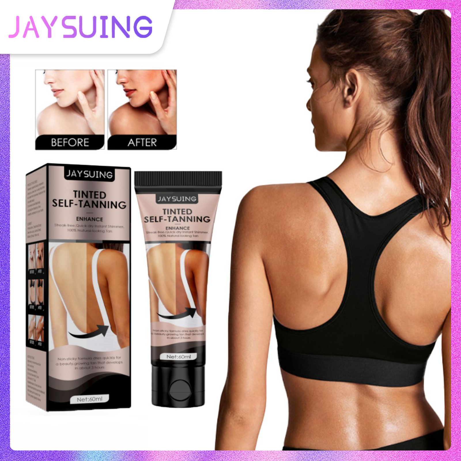 Jaysuing Tinted Self-Tanning Cream | Jaysuing Official Website